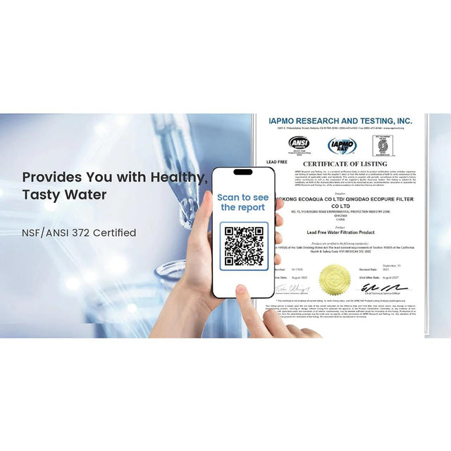 Waterdrop TSU Ultrafiltration Under Sink Filtration System — Pure Home ...