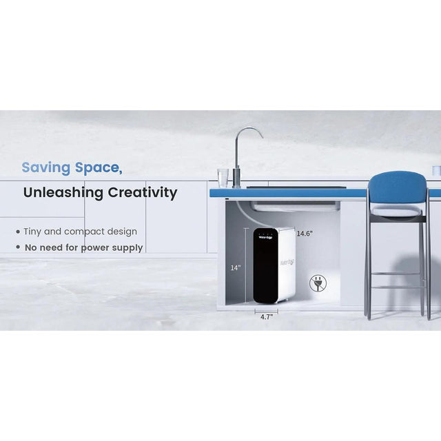 Waterdrop TSU Ultrafiltration Under Sink Filtration System — Pure Home ...
